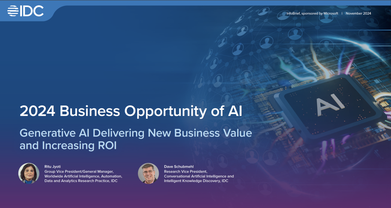 370% ROI on Generative AI Investments [Latest IDC 2024 Report]